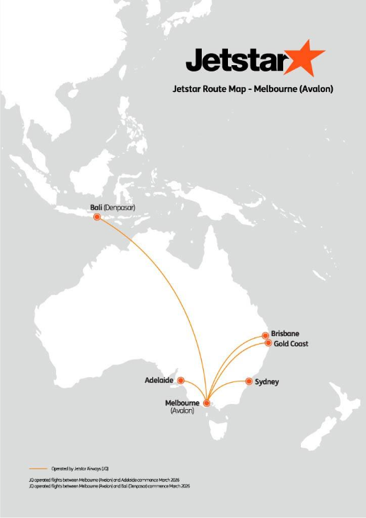 Jetstar invests in major Melbourne Avalon Airport expansion with direct ...